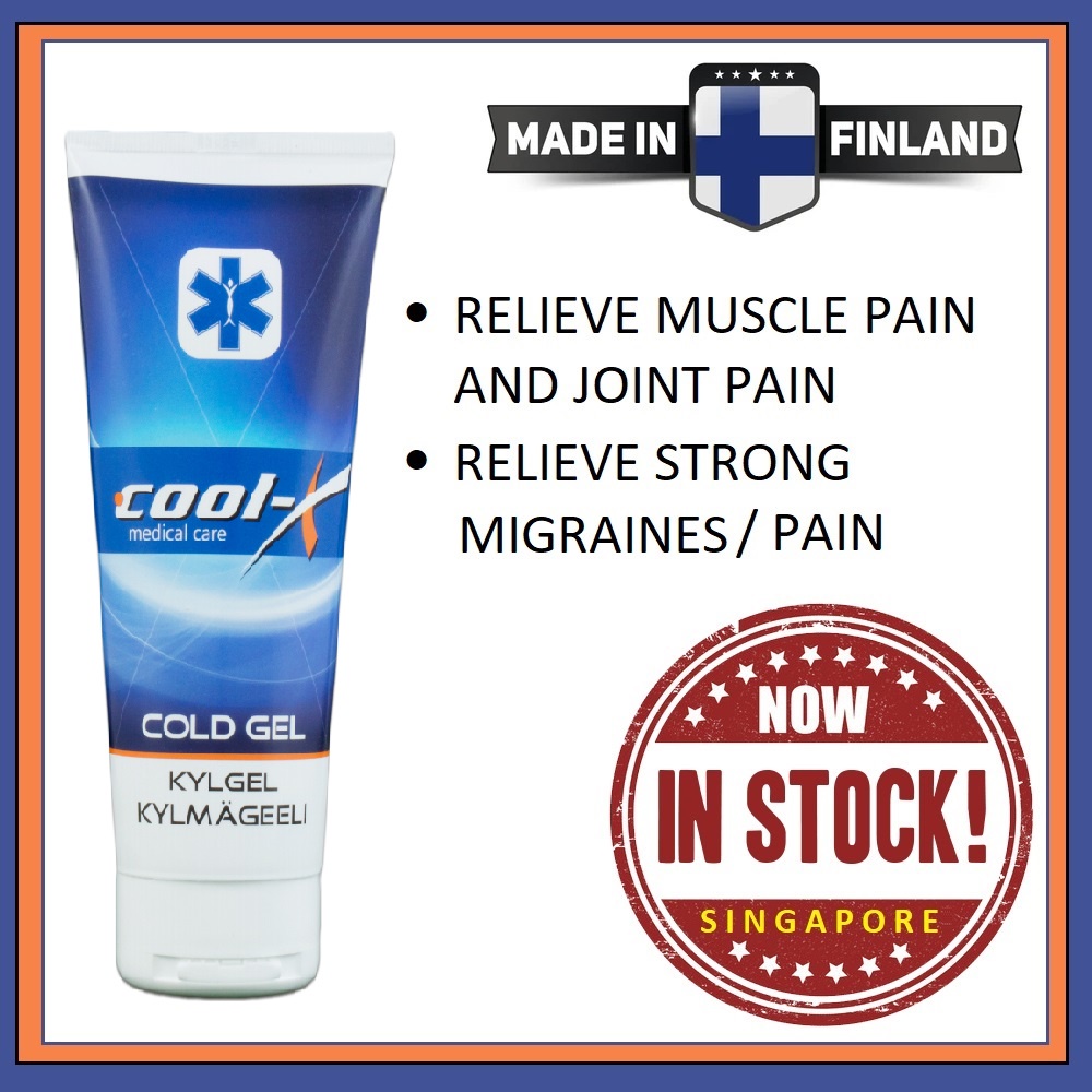 COOL - X COLD GEL / MUSCLE PAIN / JOINT PAIN / MIGRAINE / RHEUMATIC ...