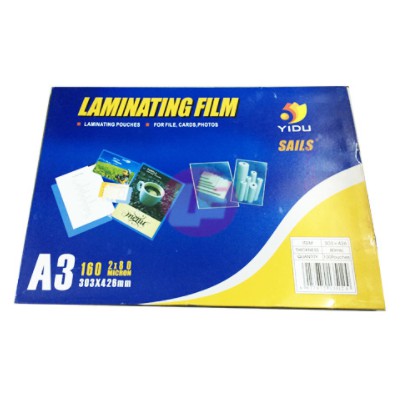 Genuine A3 plastic laminated paper/A3 80 Mic Yidu plastic laminated ...
