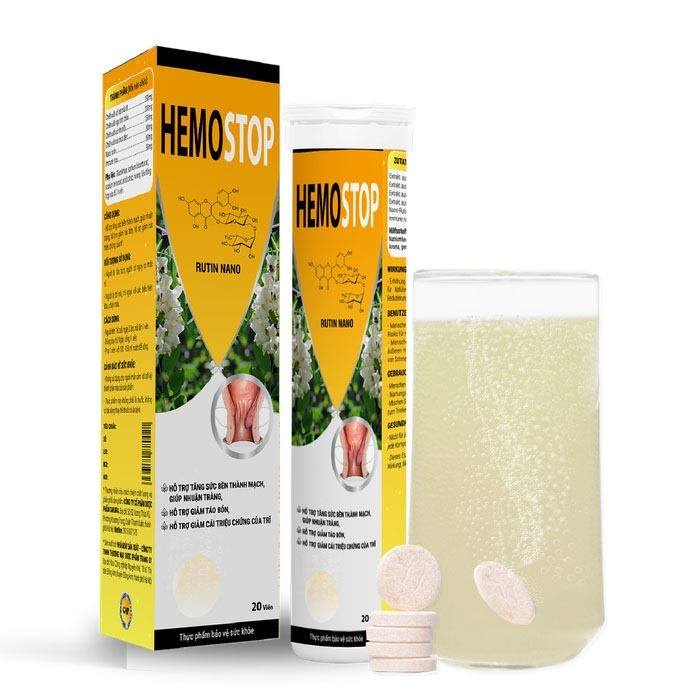 Hemostop effervescent tablets (Buasir) | Shopee Singapore