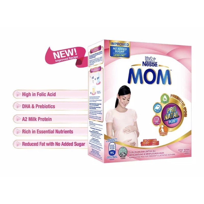 Nestle Mom Maternal Supplement 600g | Shopee Singapore