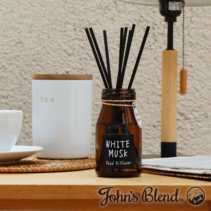 [Direct from Japan] John's Blend Reed Diffuser (White Musk, Musk ...