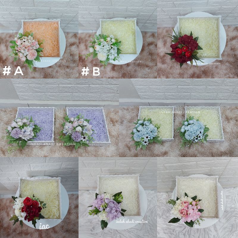 Flower Delivery Tray Ready To Change MADE FREE SHREDDED PAPER) | Shopee ...