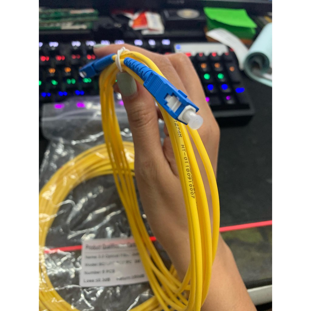 Fibr-SC Fiber Optic Patch Cord SC-SC ...