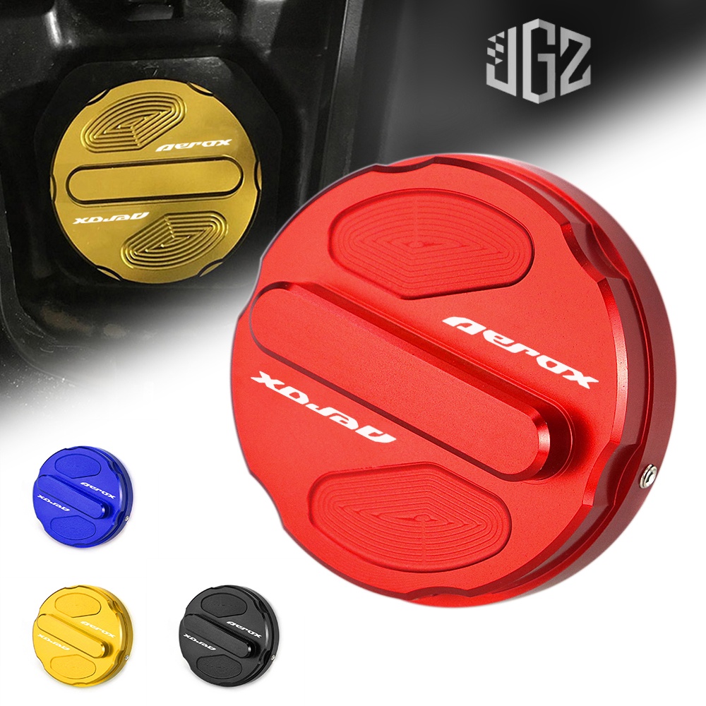 AEROX Fuel Oil Tank Cap Cover Motorcycle CNC Gasoline Tangki Minyak ...