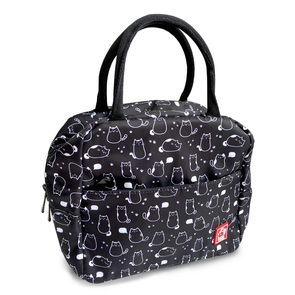 FLOCK THREE Waterproof Insulated Lunch Bag Food Drinks Container with ...