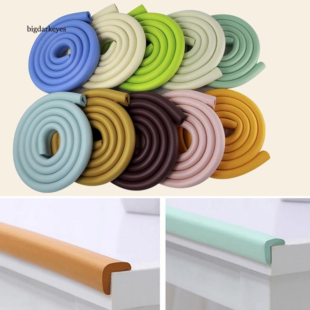 2m Kids Baby Protector Edge Corner Guard Crash Bar U Shape Cover Bumper ...