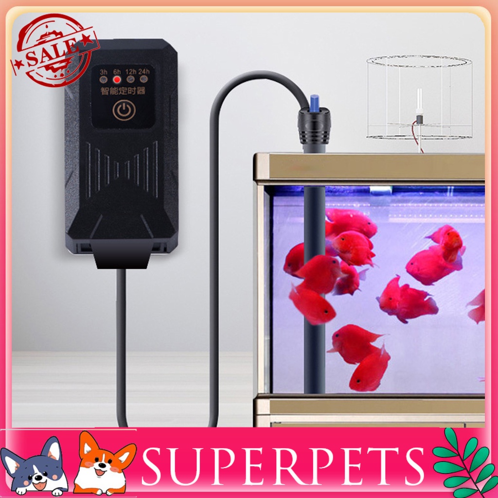 Aquarium Timer 4 Modes Automatic Cycle Plastic Fish Tank Switch ...