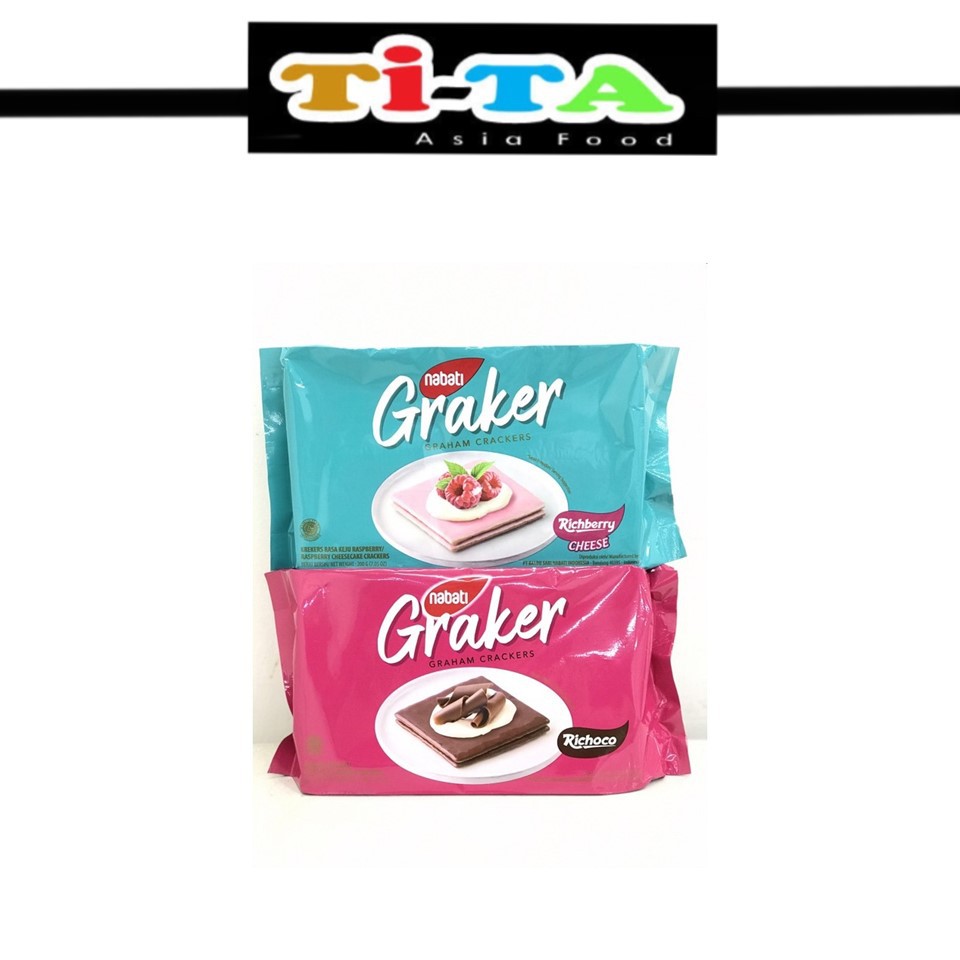 Tita Nabati Graham Crackers 200G | Shopee Singapore