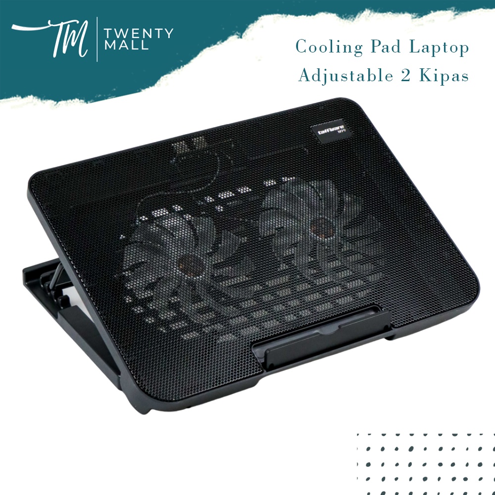 Laptop Cooling Pad Adjustable Stand 2 Fans 140mm / gaming Laptop Fan ...