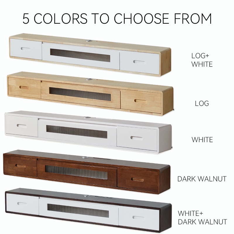 Solid Console Wood Tv caosisi3 Hanging Wall Living Room Bedroom Narrow ...