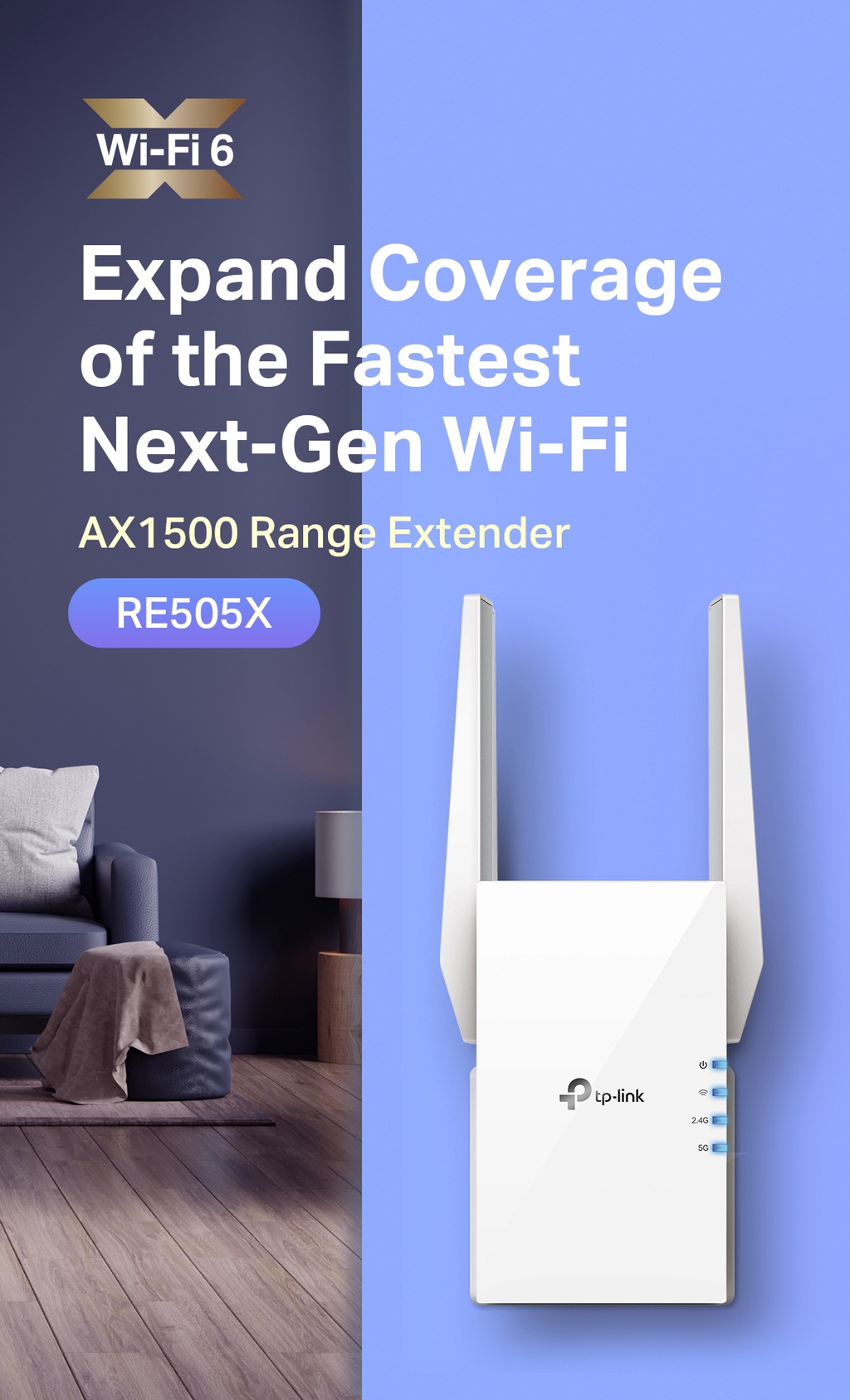 TP-Link Dual Band Gigabit Wireless Wi-Fi Extender/Booster with AP Mode ...