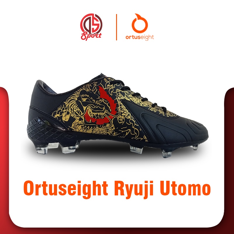 Ortuseight Forte Ryuji Utomo Ortus Ryu Fg Football Boots Black | Shopee ...