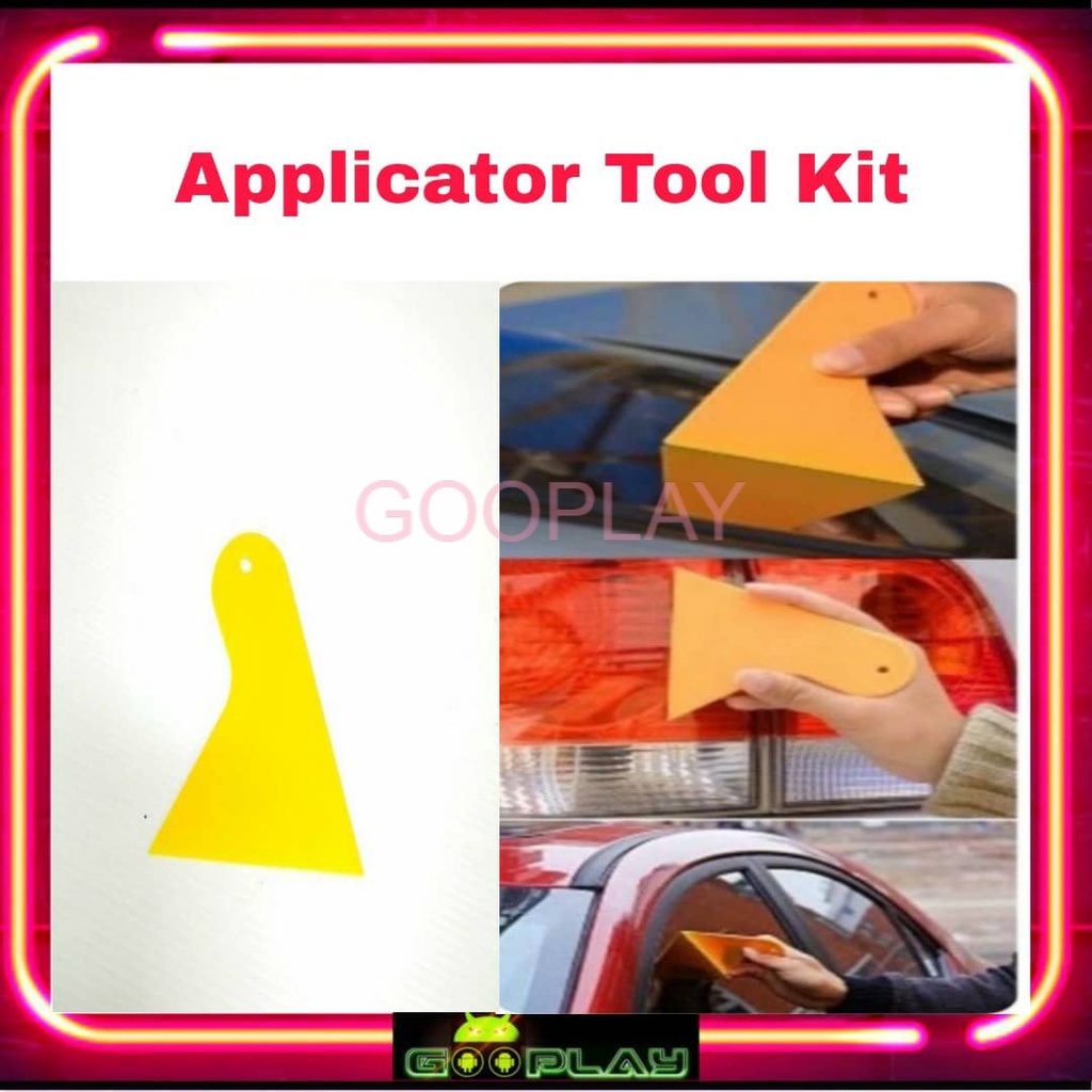 Car Window Vinyl Film Tint Tinted Sticker Scraper Applicator Tool Kit ...