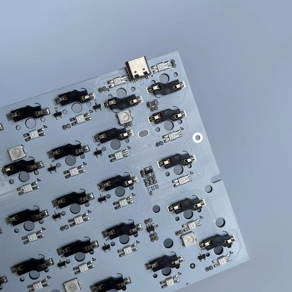 M64 RGB Hotswap PCB for Mechanical Keyboard RGB dz60 gk64 tofu 60 PCB ...