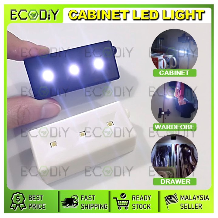 ECODIY LED Lighting Cabinet Door Cabinet Drawer System Kitchen Cupboard ...