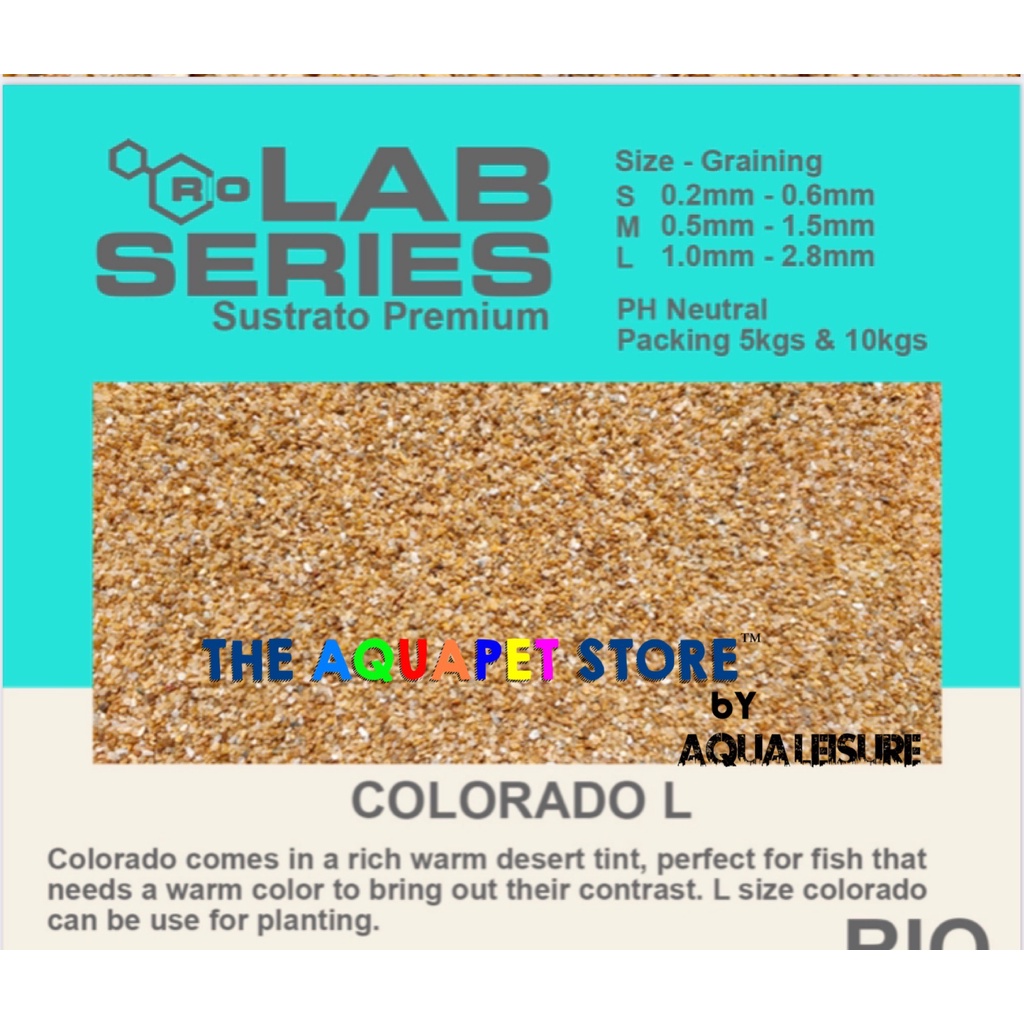 10KG RIO COLORADO PH NEUTRAL NATURAL WARM COLOR SAND | Shopee Singapore