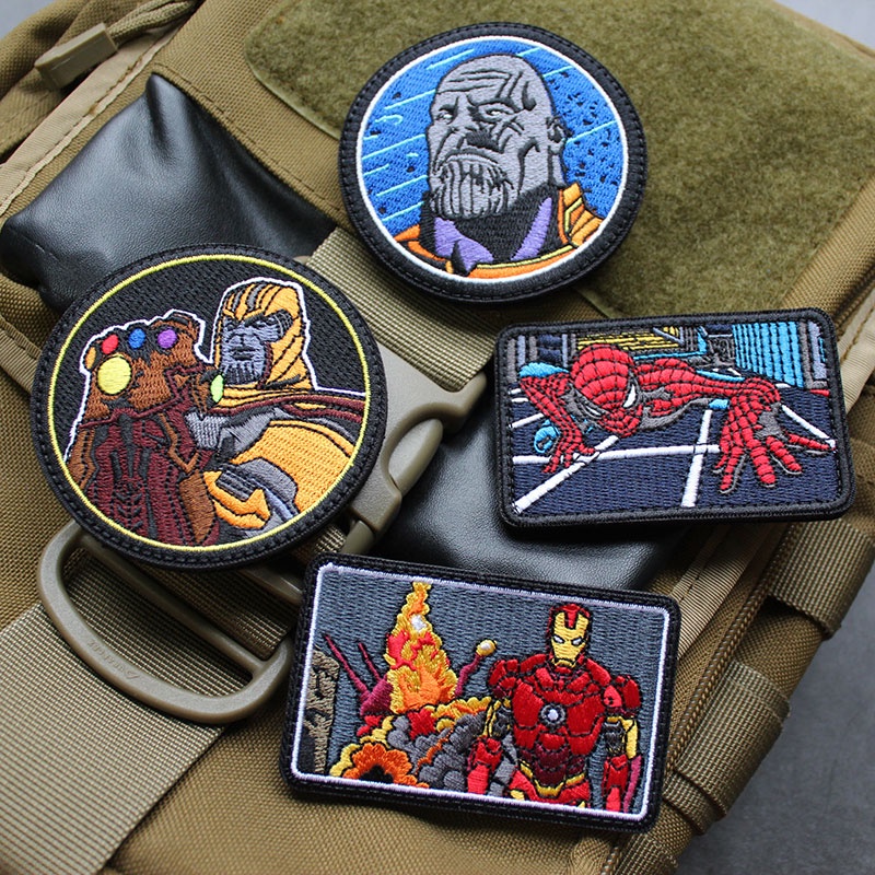 [Customized Velcro Badge to Map] Velcro Patch Anime Movie Series Badge ...