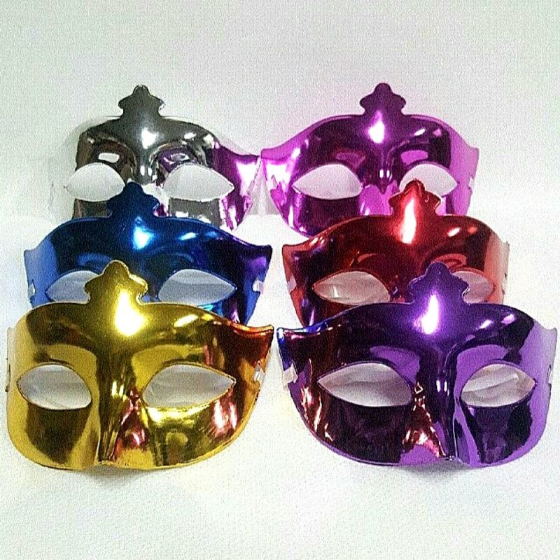 [SG Seller] [PS 01] Masquerade Eyemask | Metallic Venetian Eyemask ...
