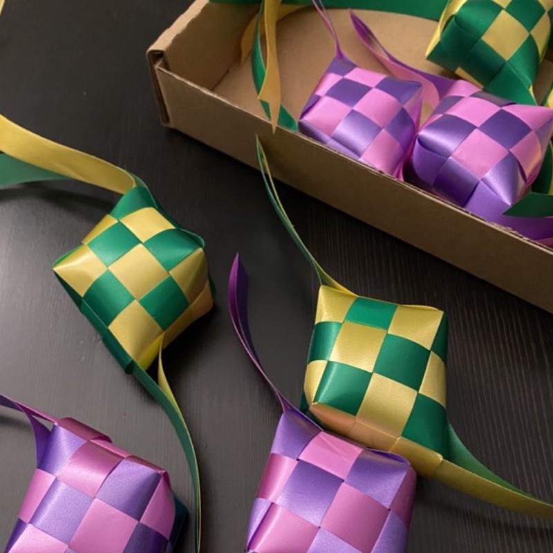 (SG Seller) Handmade Ketupat Deco 4pcs in 1 (Raya Special) | Shopee ...