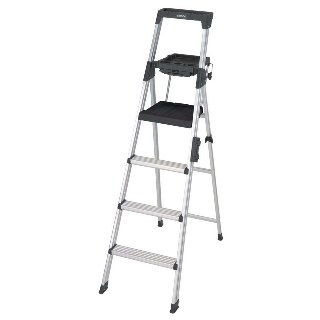 Cosco 4 Steps Signature Aluminium Ladder | Shopee Singapore