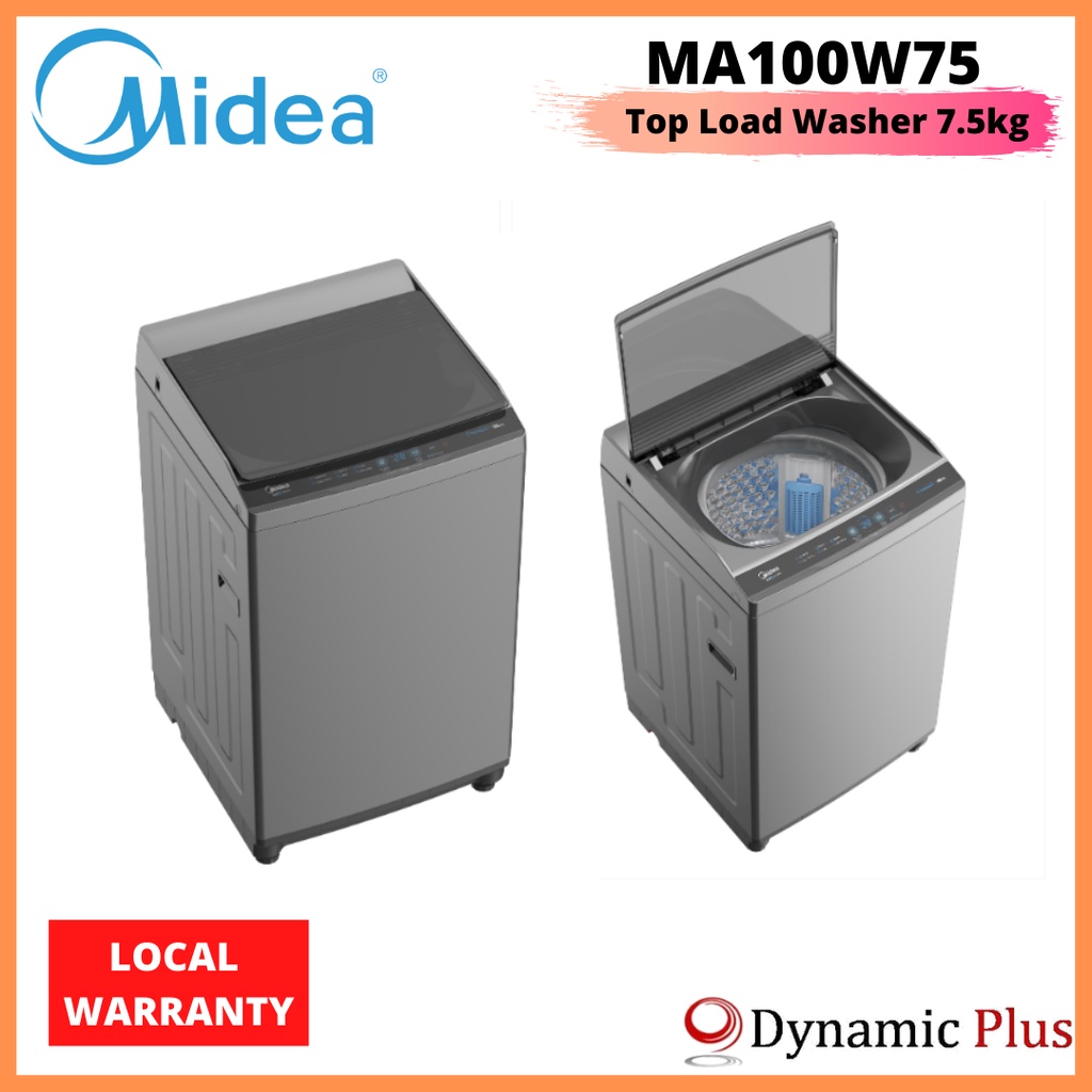 Midea MA100W75 Top Load Fully Auto Washing Machine 7.5kg | Shopee Singapore