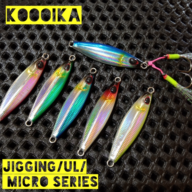 Lure JIG CASt METAL JIG MICRO JIG KOOIKA no koika SLOW JIG FISH SCALE ...