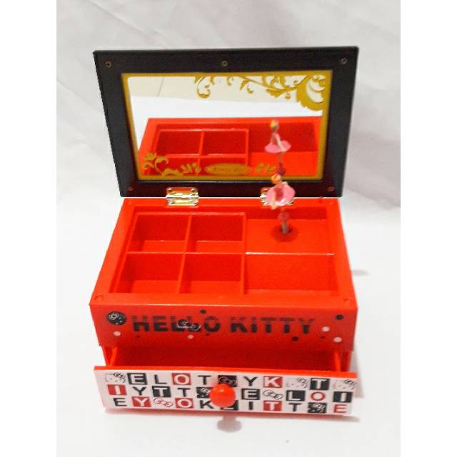 Hello Kitty Music Box - Hello Kitty Ballerina Red Music Box | Shopee ...
