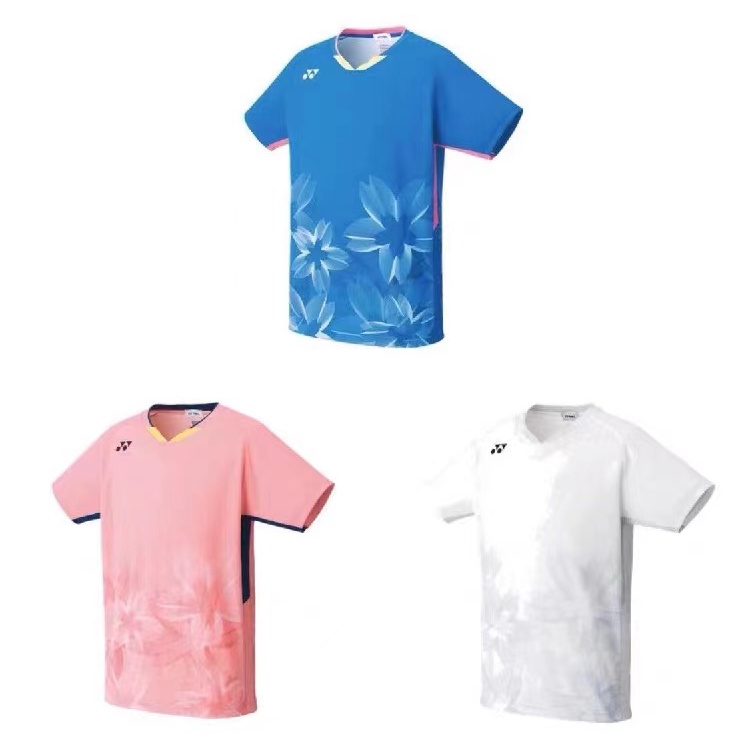 Yonex badminton clothing men's and women's quick-drying short-sleeved ...