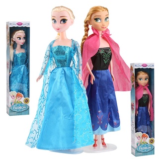 31CM Model Doll Frozen 2 Anna Elsa Cute Model Doll Princess Doll Girls ...