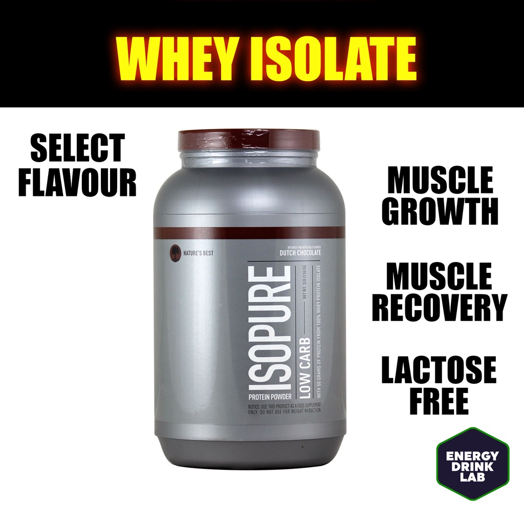 (Free Creatine Sachets) Isopure Zero or low Carb, Keto Friendly Protein ...