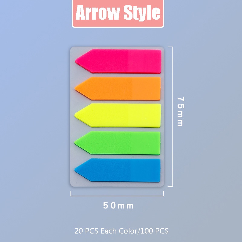 [Wholesale Price ] 50/100/200PCS Waterproof Transparent Sticky Notes ...