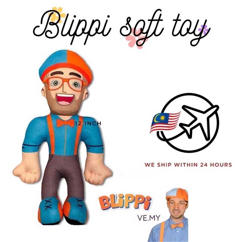 Blippi Friends Family Kids Youtube Learning Channel TV Figure ...
