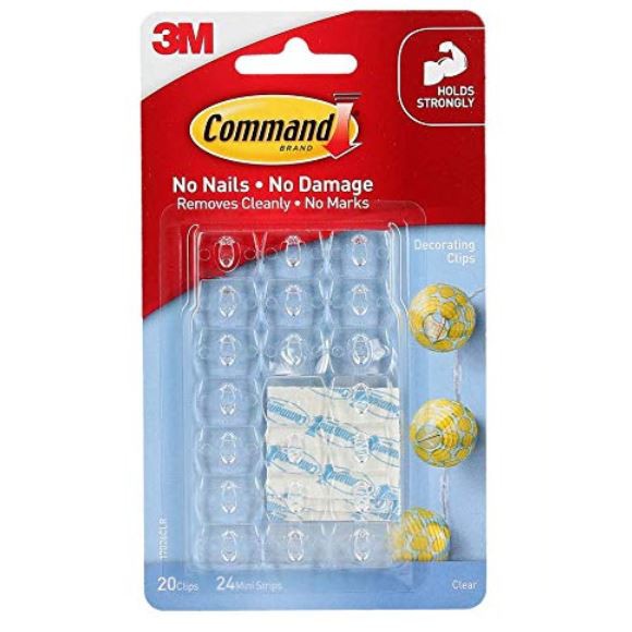[BUNDLE OF 2] 3M COMMAND HANGER & CLEAR HOOK 17047,17048,17202,17201 ...