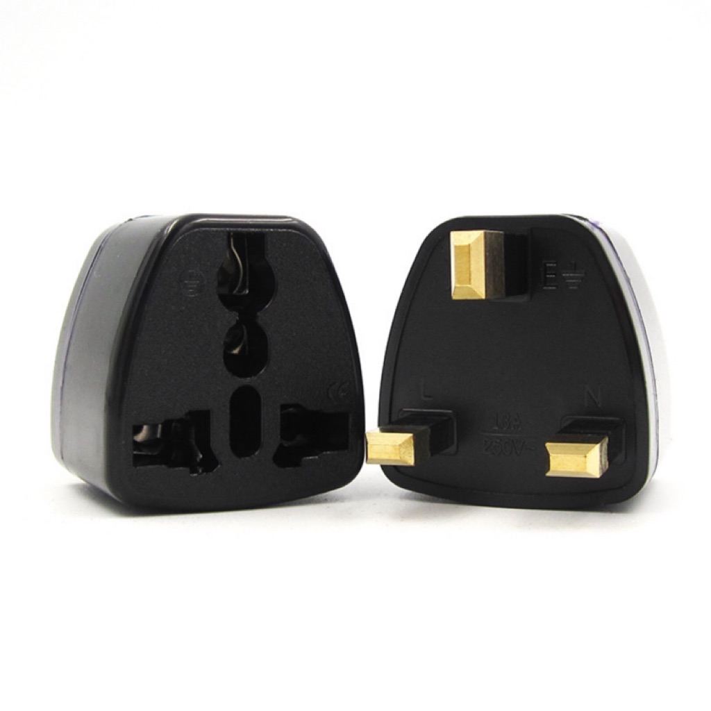 [2 Pieces] Three Pin Adapter | Shopee Singapore
