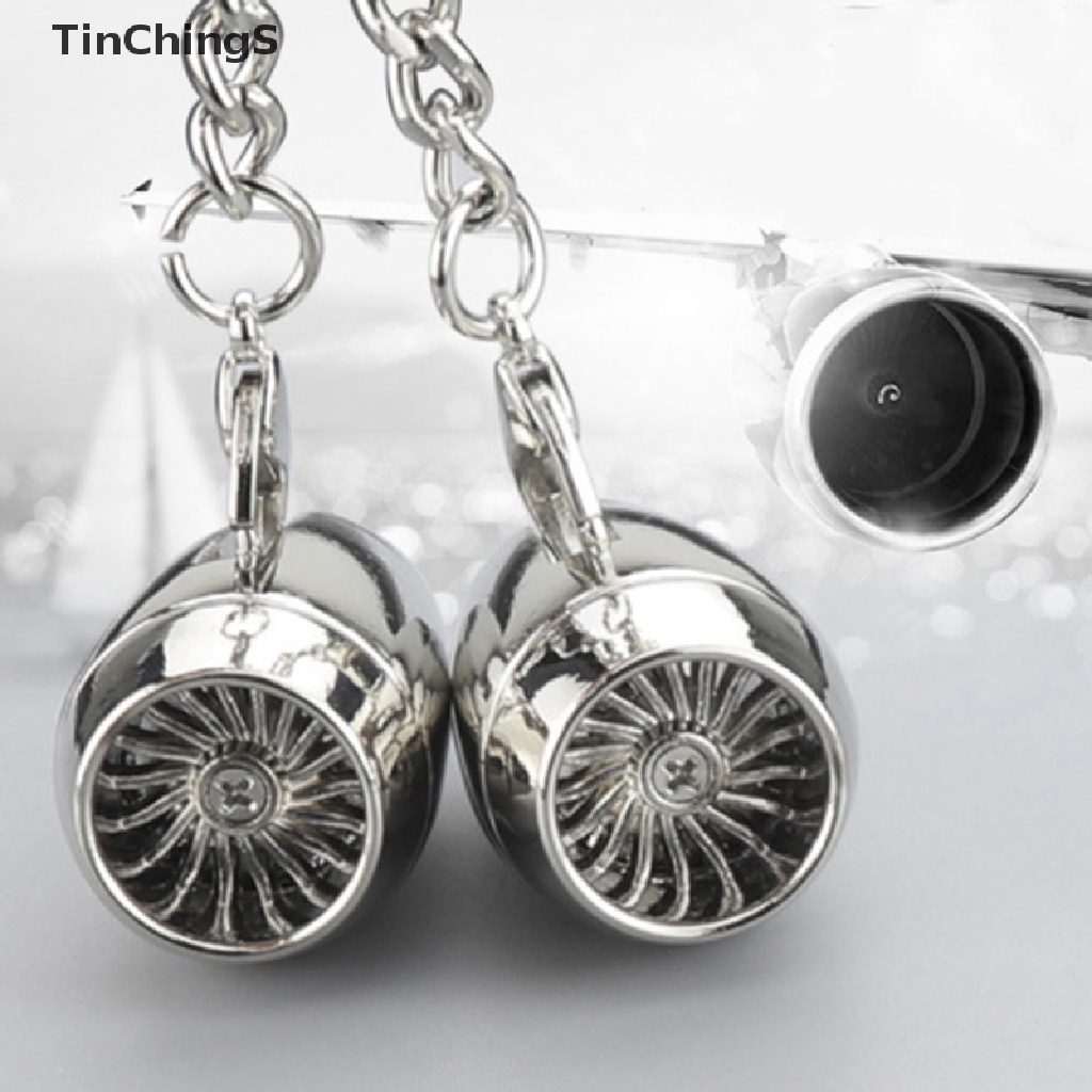 [TinChingS] New Design Metal Plane Engine Keychains Mini Jet Engine ...