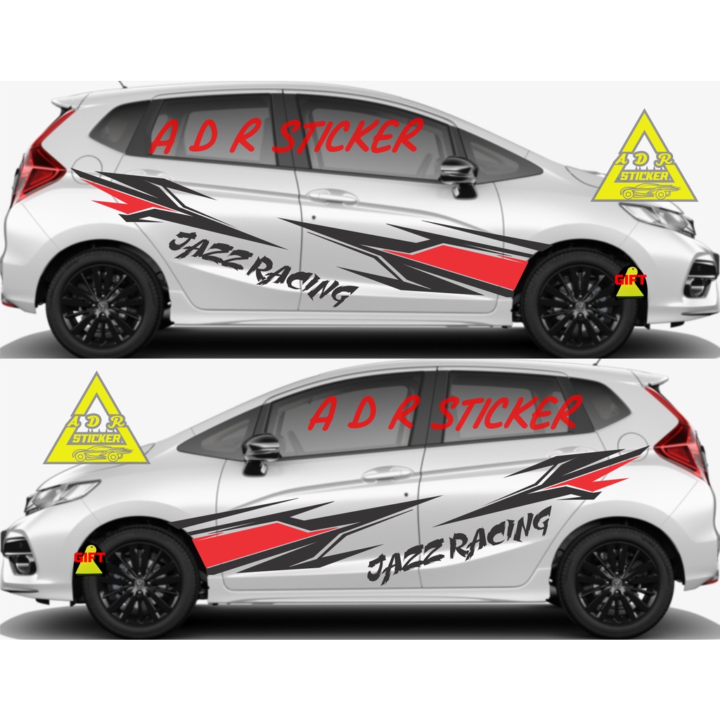 JAZZ CAR STICKER HONDA JAZZ CAR STICKER HONDA JAZZ CAR STRIPING ...