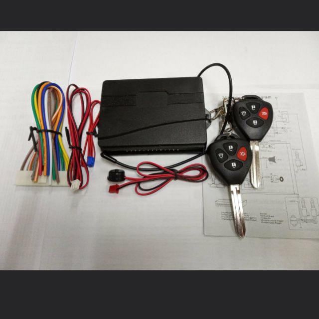 Toyota Car Alarm 13p with key | Shopee Singapore