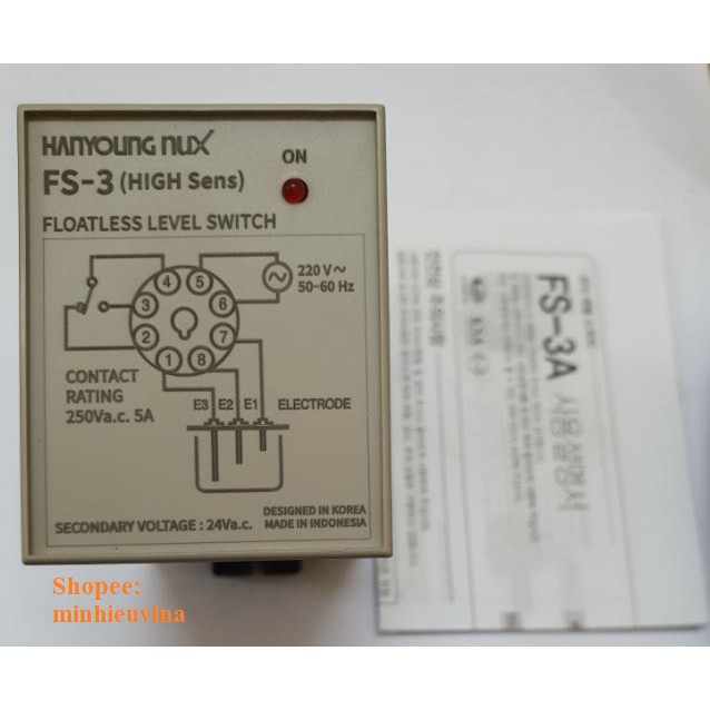 Water level relay FS-3 (water level float) | Shopee Singapore