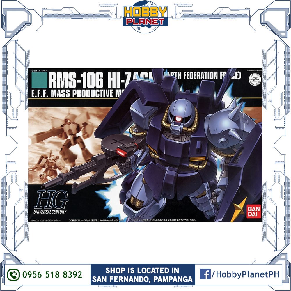 Bandai HGUC 1/144 Hi-Zack (EFF Ver.) | Shopee Singapore