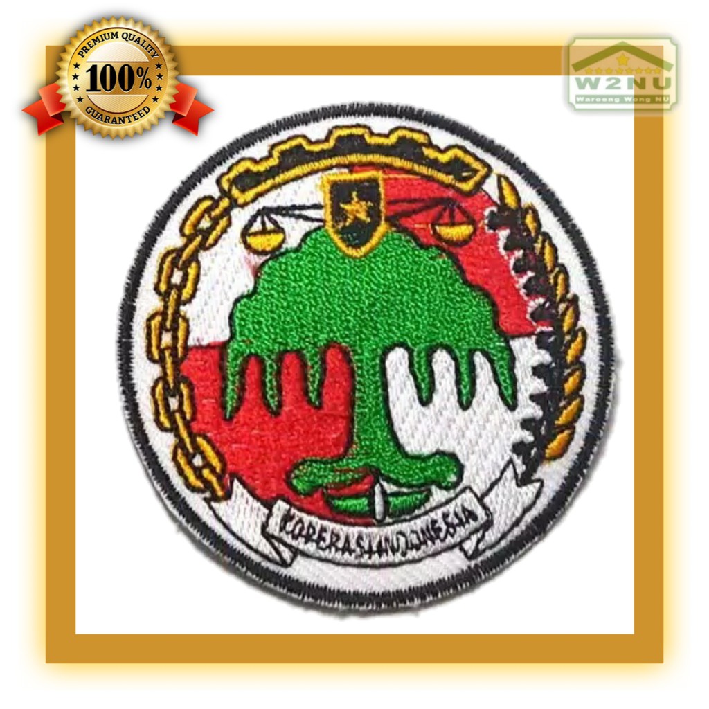 Indonesian Suitcase Embroidery Patch / Bedge / Emblem / Atribut ...