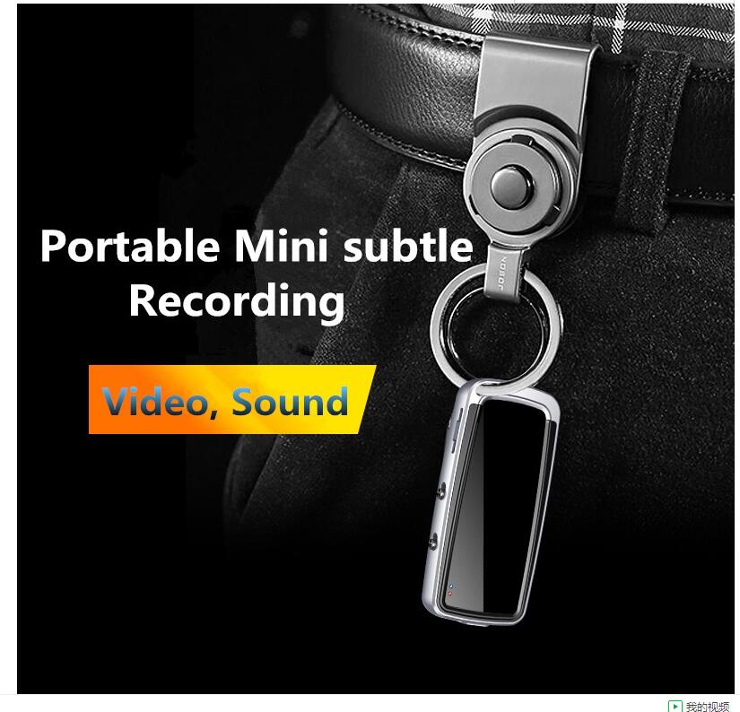 1080P HD Keychain Mini Camera Professional 3-5hrs Long Recording ...