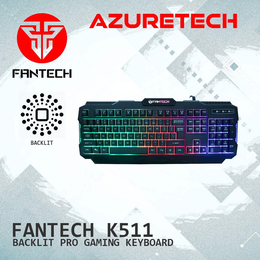 Fantech K511 Hunter RGB Gaming Keyboard Official Warranty | Shopee ...