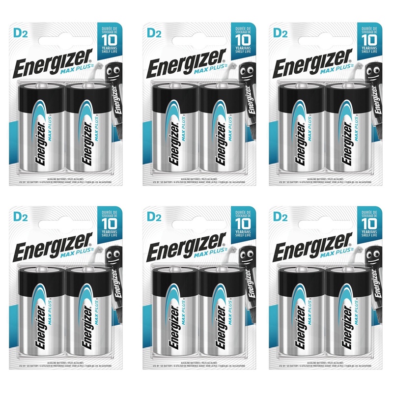 Energizer Max Plus D LR20/D 1.5V Alkaline Battery | Shopee Singapore