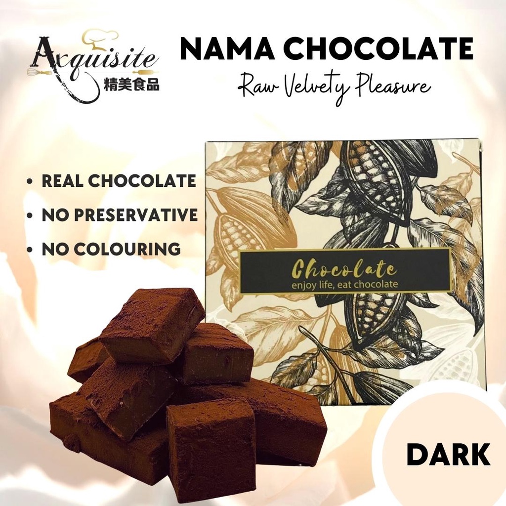 [FROZEN] Dark Nama Chocolate 130g |Gift Ideas| Fast Delivery| Gift for ...