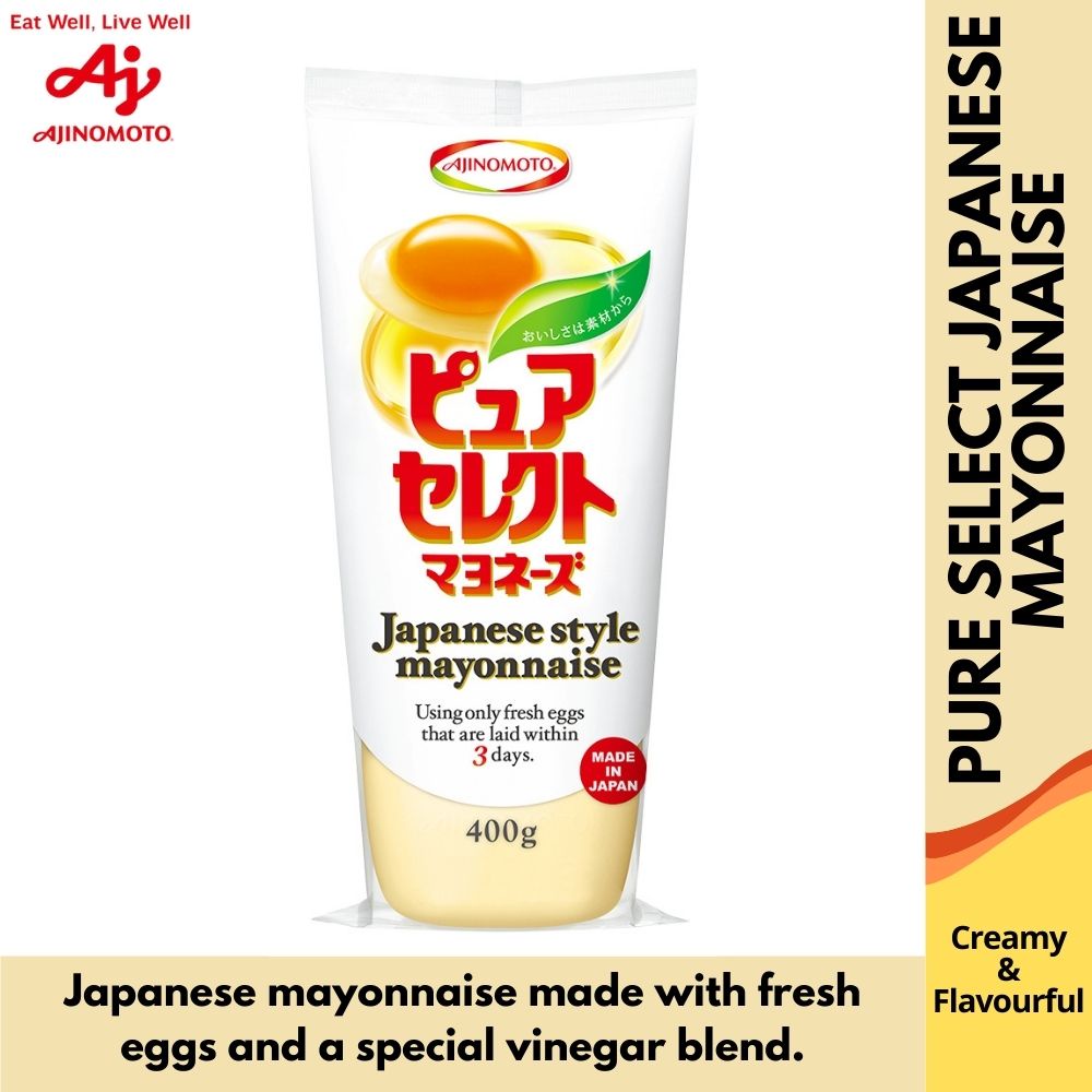 Ajinomoto Pure Select Mayonnaise 400g - expiry 26 Oct 2025 | Shopee ...