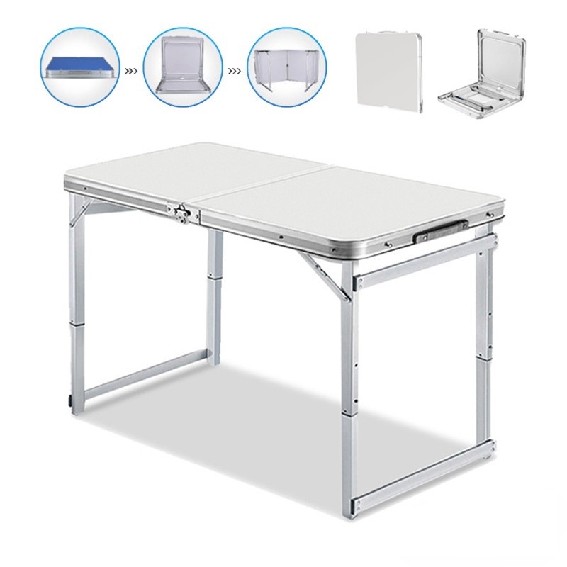 [Ready Stock] PORTABLE ALUMINIUM FOLDING TABLE Outdoor | Foldable Table ...