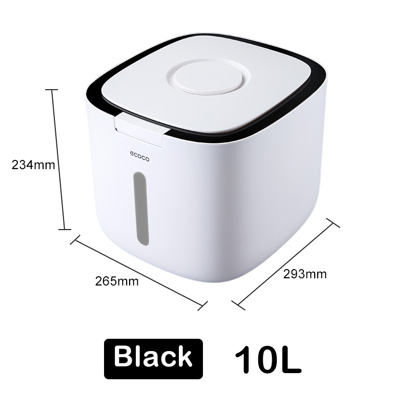 [SG Stock] ECOCO Rice Storage Container Box Insect-proof Moisture-proof ...