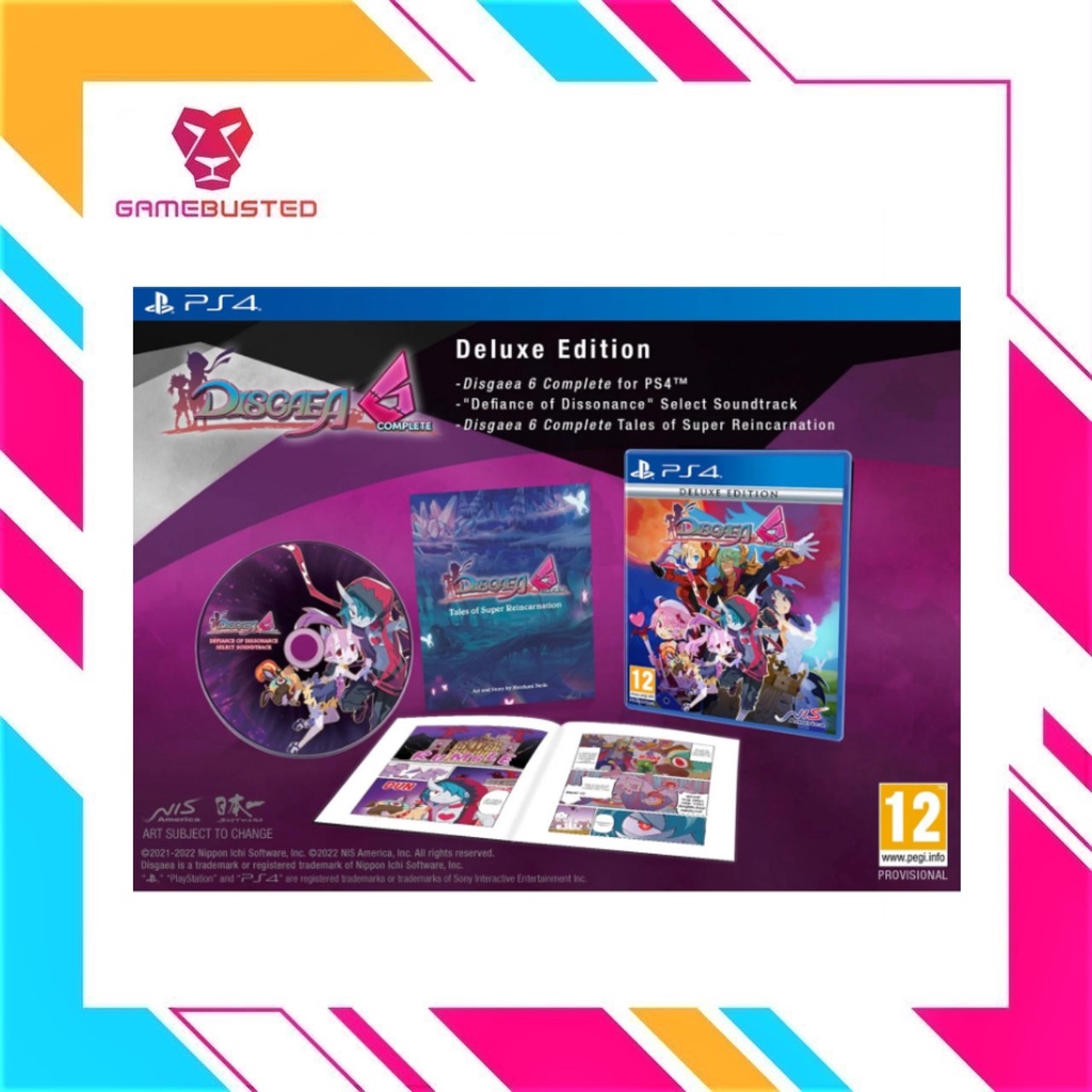 PS4 Disgaea 6 Complete Deluxe Edition (R2) | Shopee Singapore