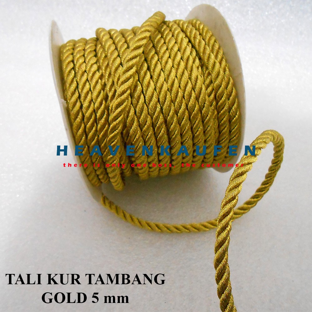 5mm Meter Gold Mine Rope | Shopee Singapore