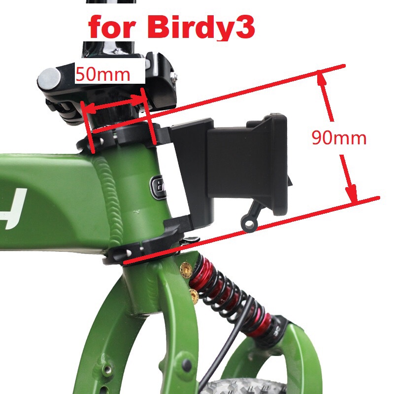 TWTOPSE Bicycle Front Carrier Block Adapter For Birdy 2 3 P40 New ...